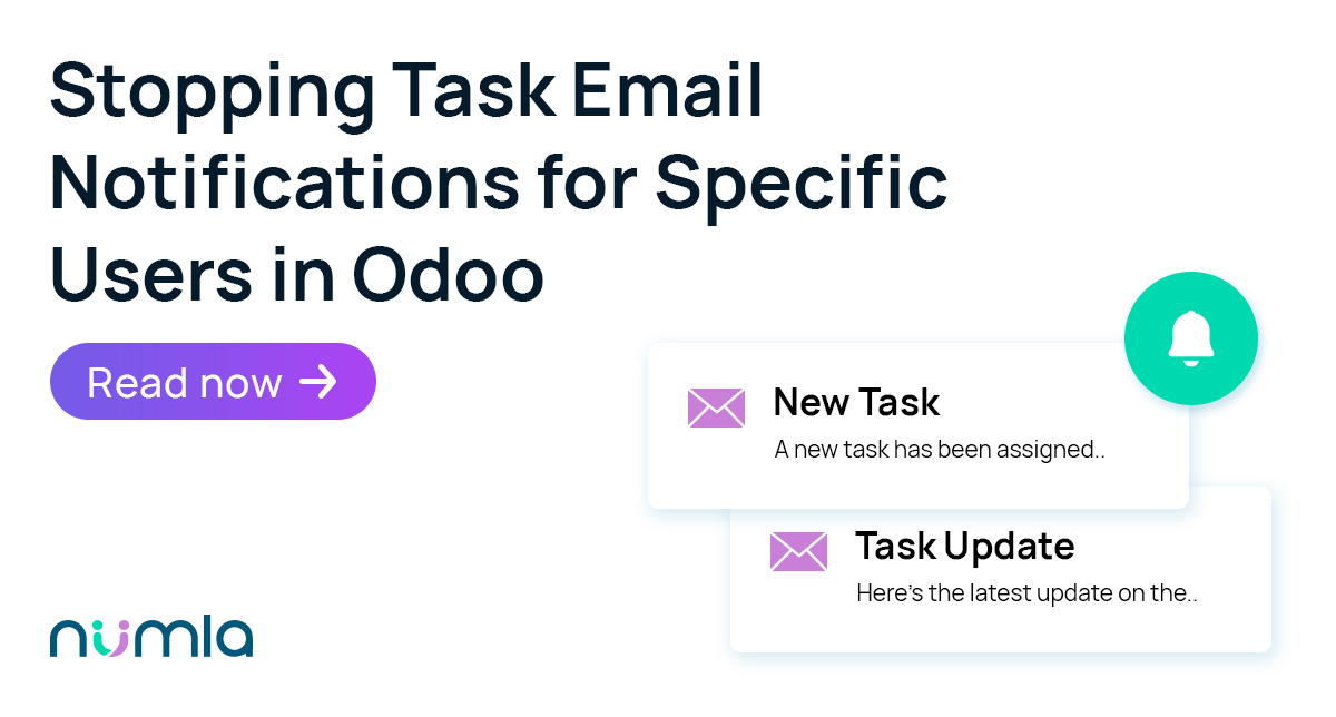 How to Stop Task Email Notifications for Specific Users in Odoo