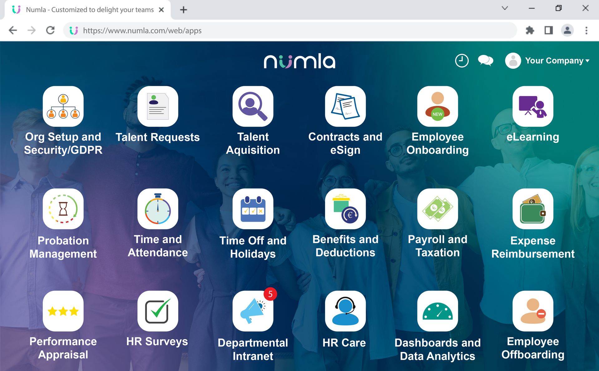 Numla: Easy to Customise HRM Software