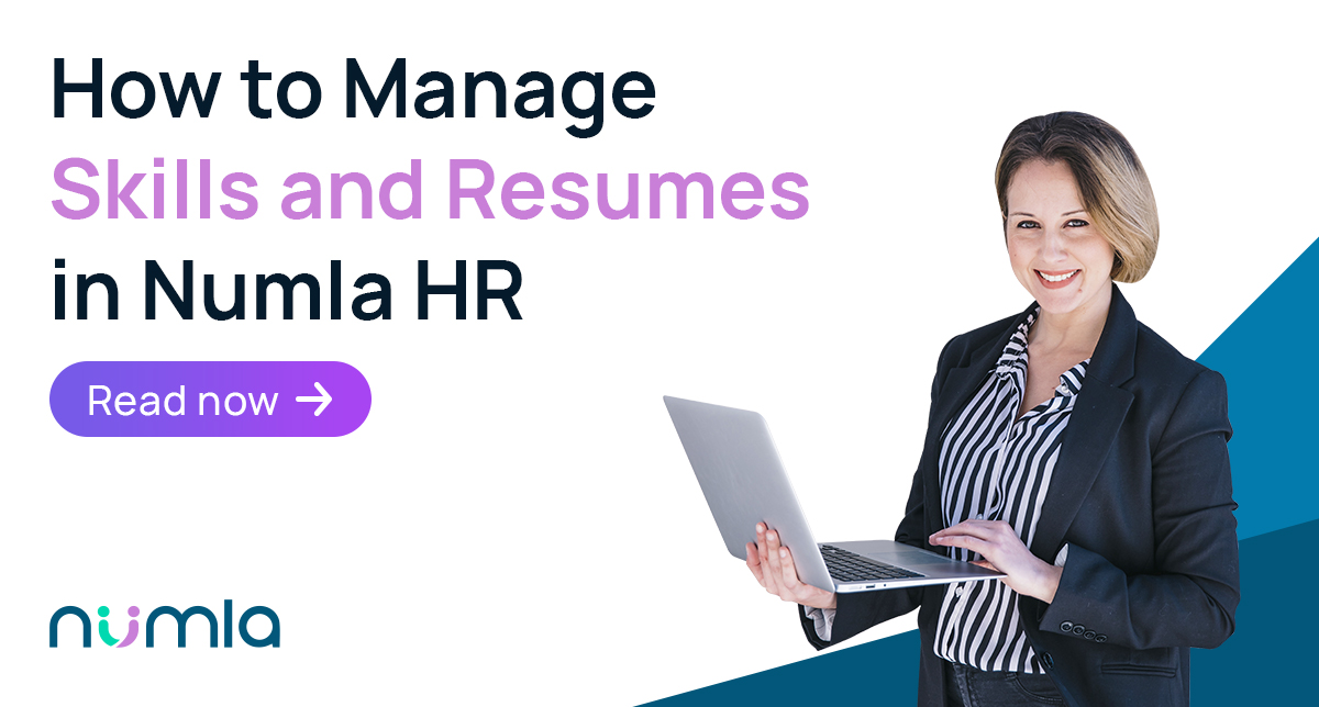 How to Manage Skills and Resumes in Numla HR | Numla