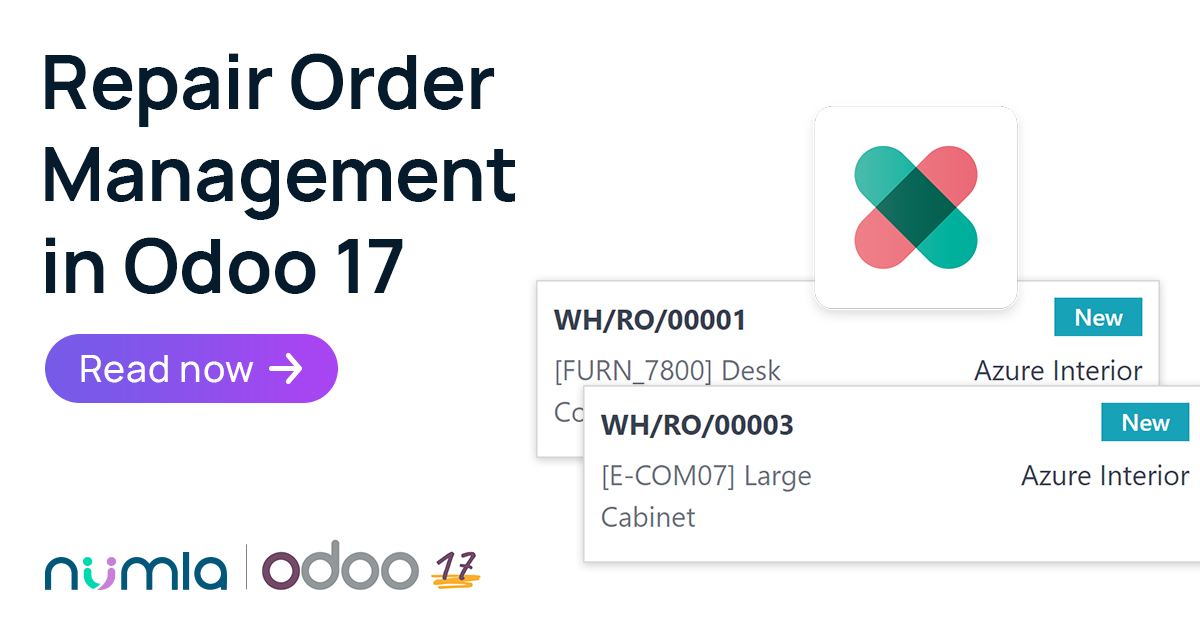 Repair Order Management In Odoo 17 Numla