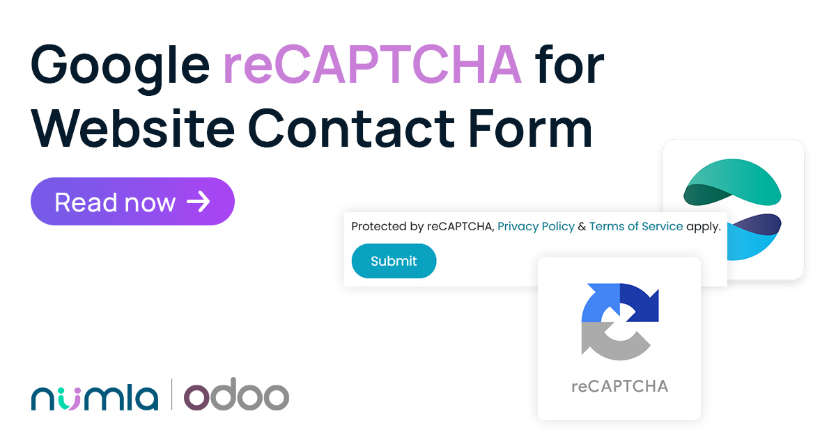 How to Enable Google reCAPTCHA for Odoo Contact Form How to Enable Google reCAPTCHA for Odoo Contact Form