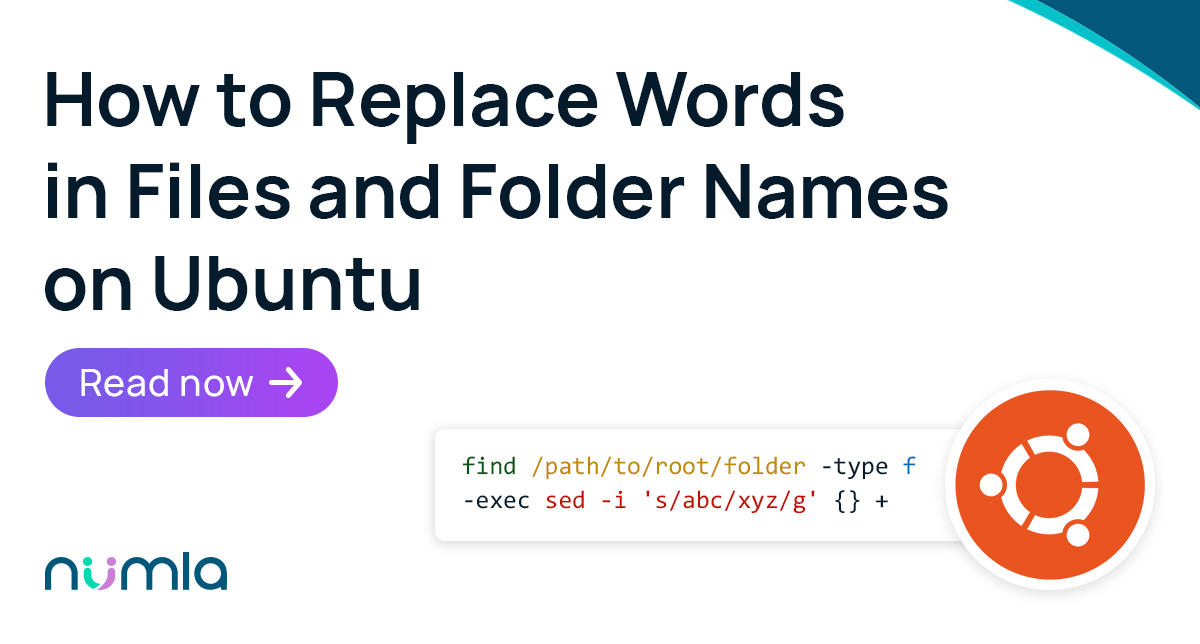 How to Replace Words in Files and Folder Names on Ubuntu