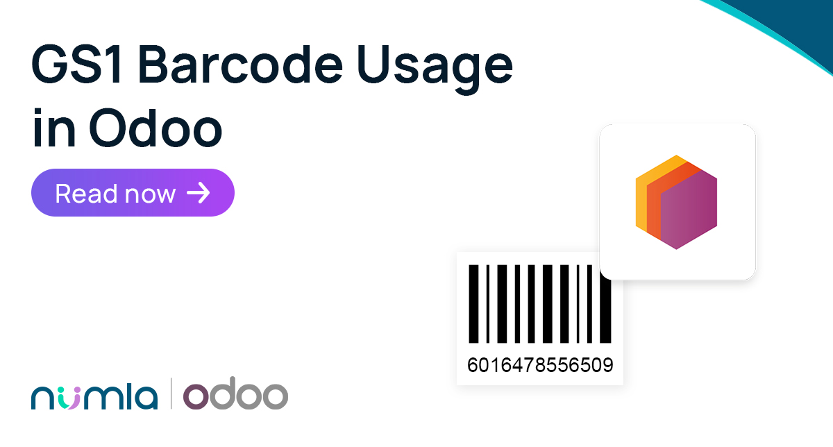 GS1 Barcode Usage in Odoo | Odoo ERP