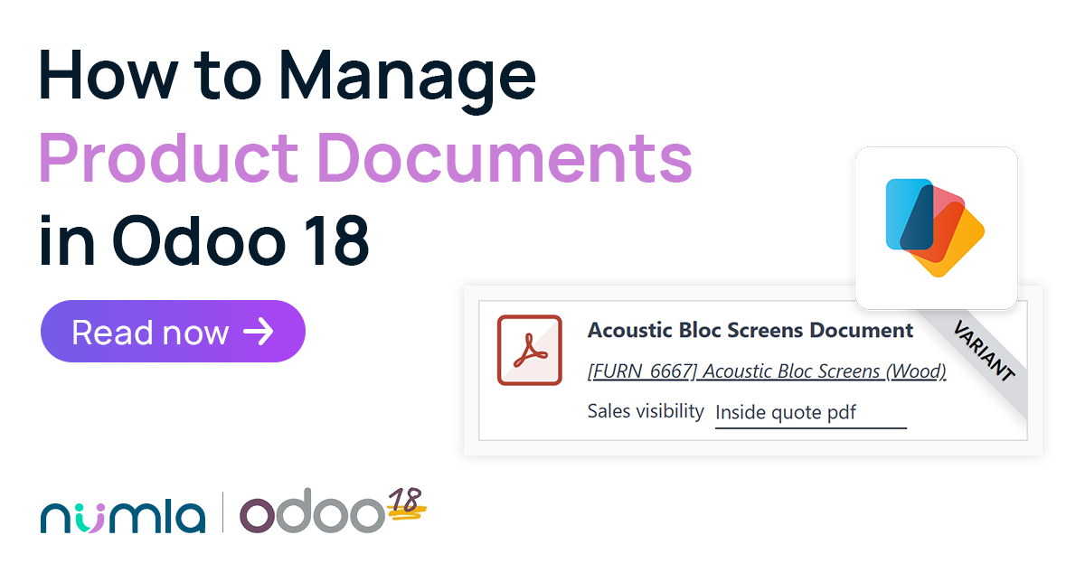 How to Manage Product Documents in Odoo 18 | Odoo ERP