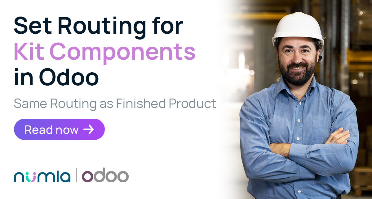 How To Set Routing For Kit Components In Odoo Odoo Guide