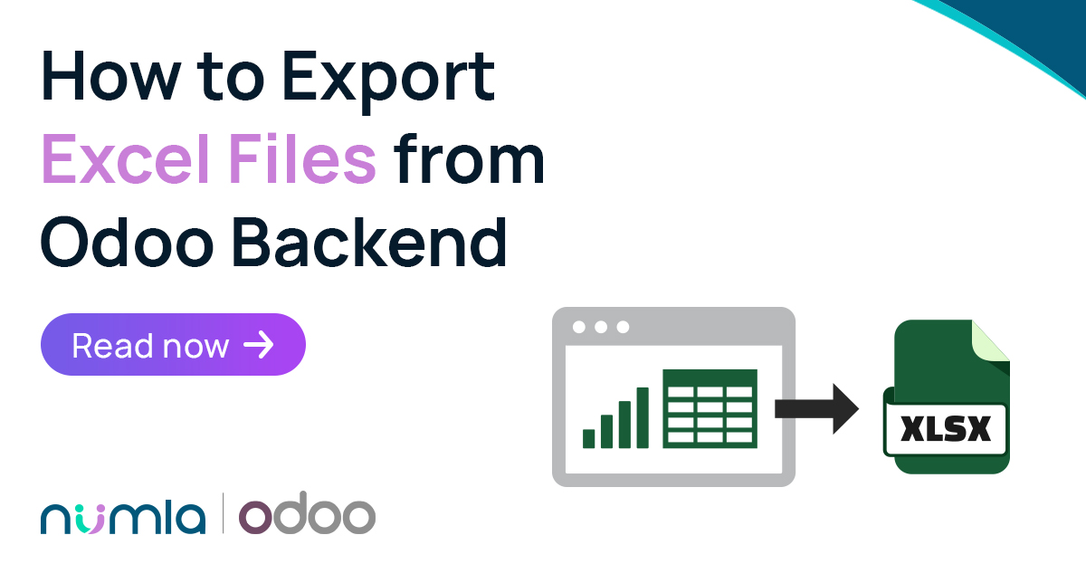 How to Export Excel Files from Odoo Backend