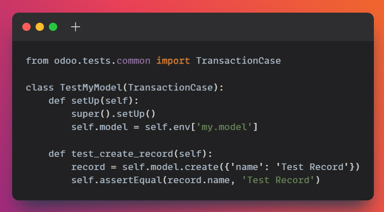 Master Software Testing in Odoo: A Guide with Code Examples