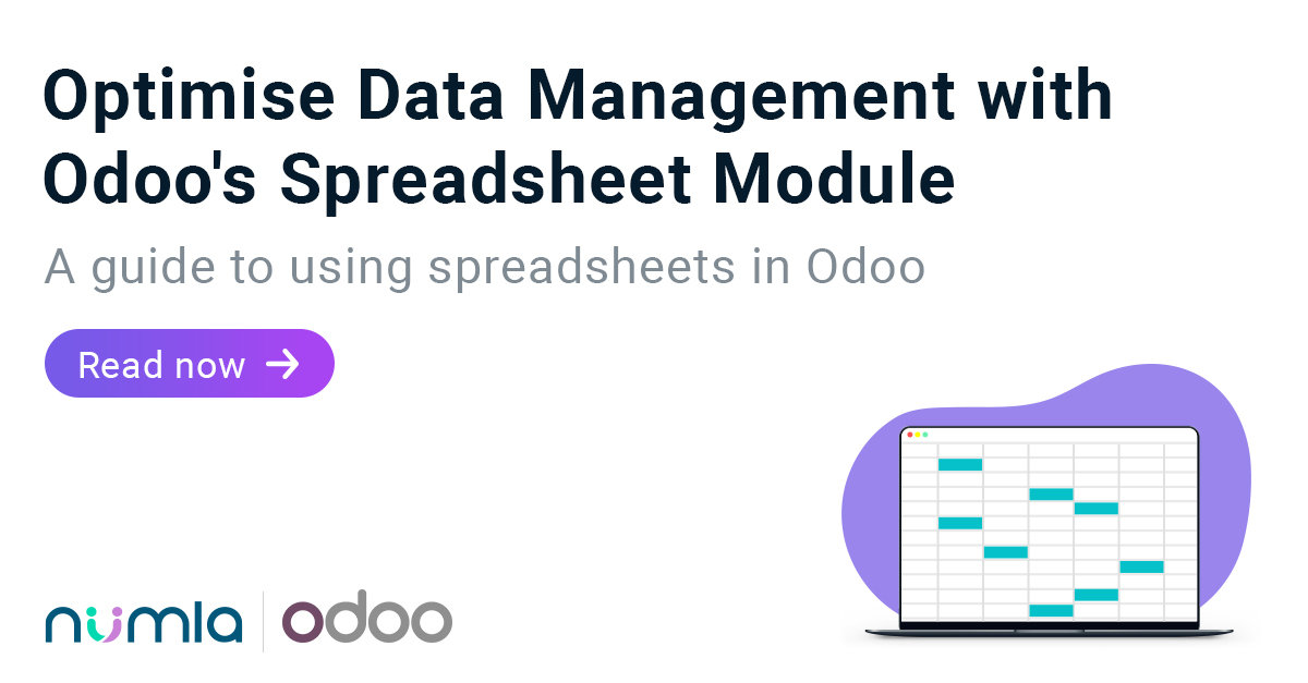 A Guide to Using Odoo Spreadsheet Module | Odoo ERP