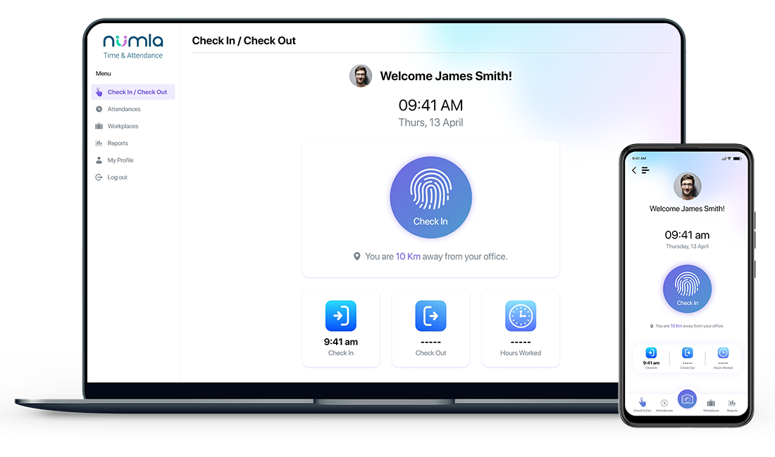 Attendance Management Software with Location & Biometric Features