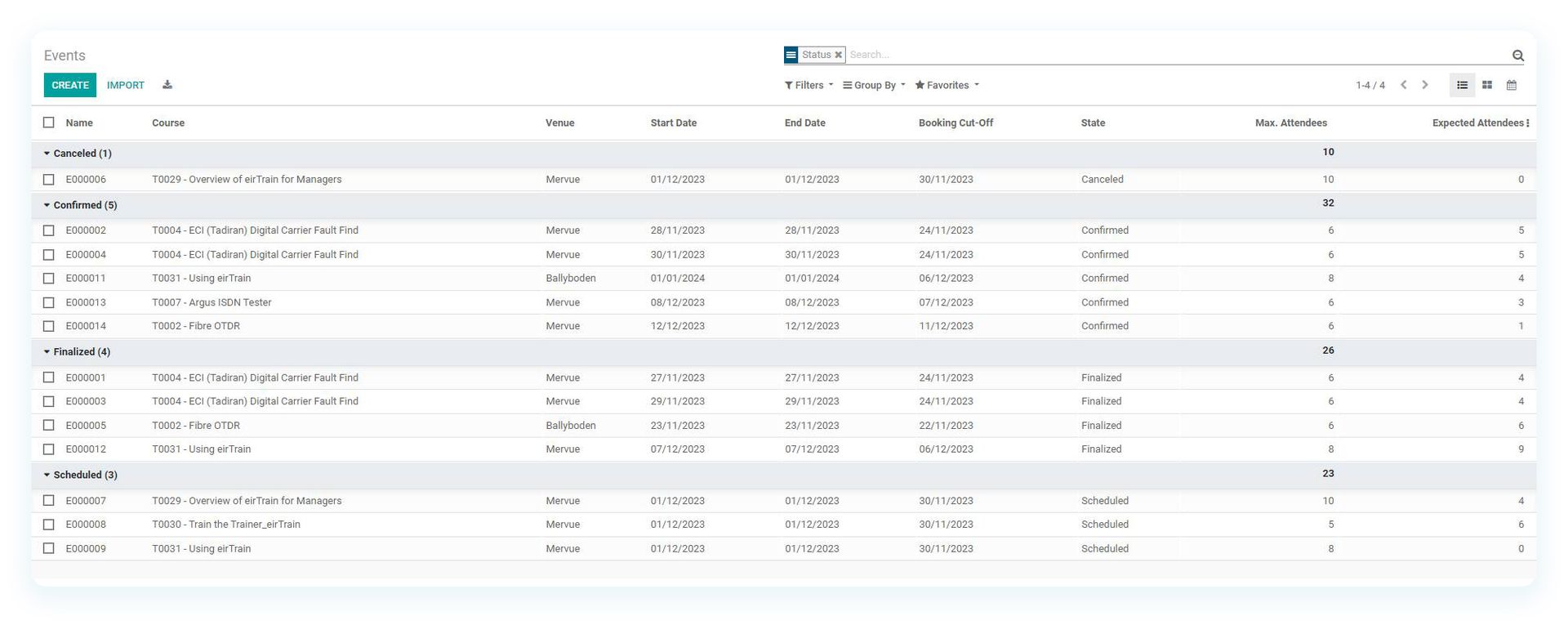 Classroom Training App for Onsite Training Event Management | Numla
