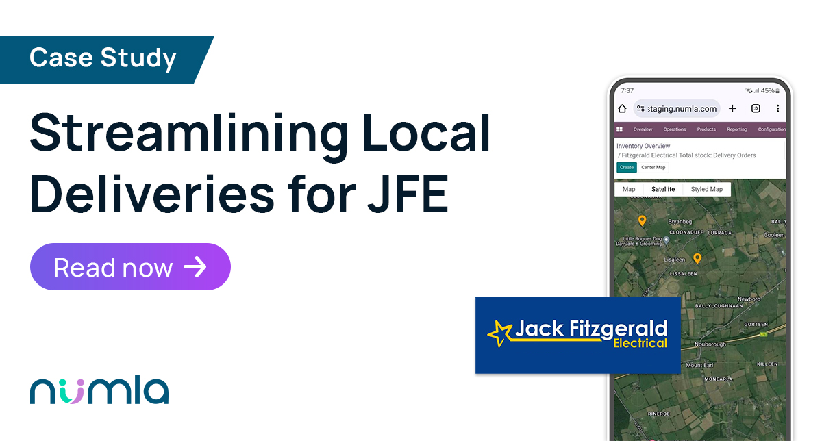 Streamlining Local Deliveries for Jack Fitzgerald Electrical | Numla