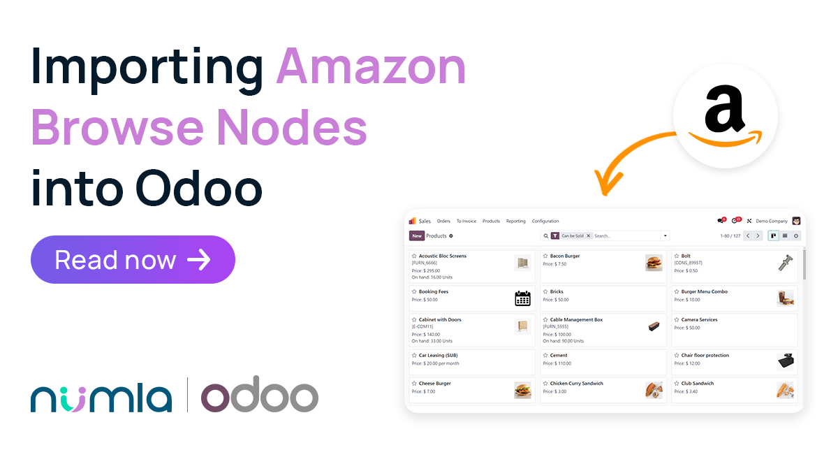 Amazon Connecting solution in Odoo | Amazon eCommerce